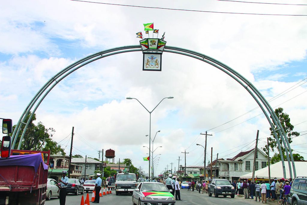 New independence arch commissioned - Guyana Times