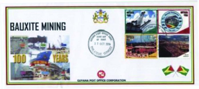 GPOC releases new locally themed postage stamps: “Bauxite Centennial ...