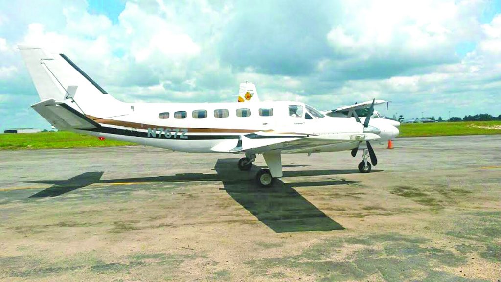 Aircraft found at Yupukari brought to Timehri - Guyana Times