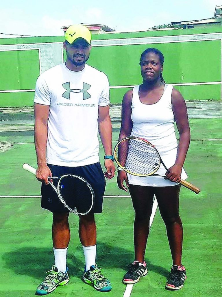 Downes/ Gentle crowned Mixed Doubles Champions - Guyana Times