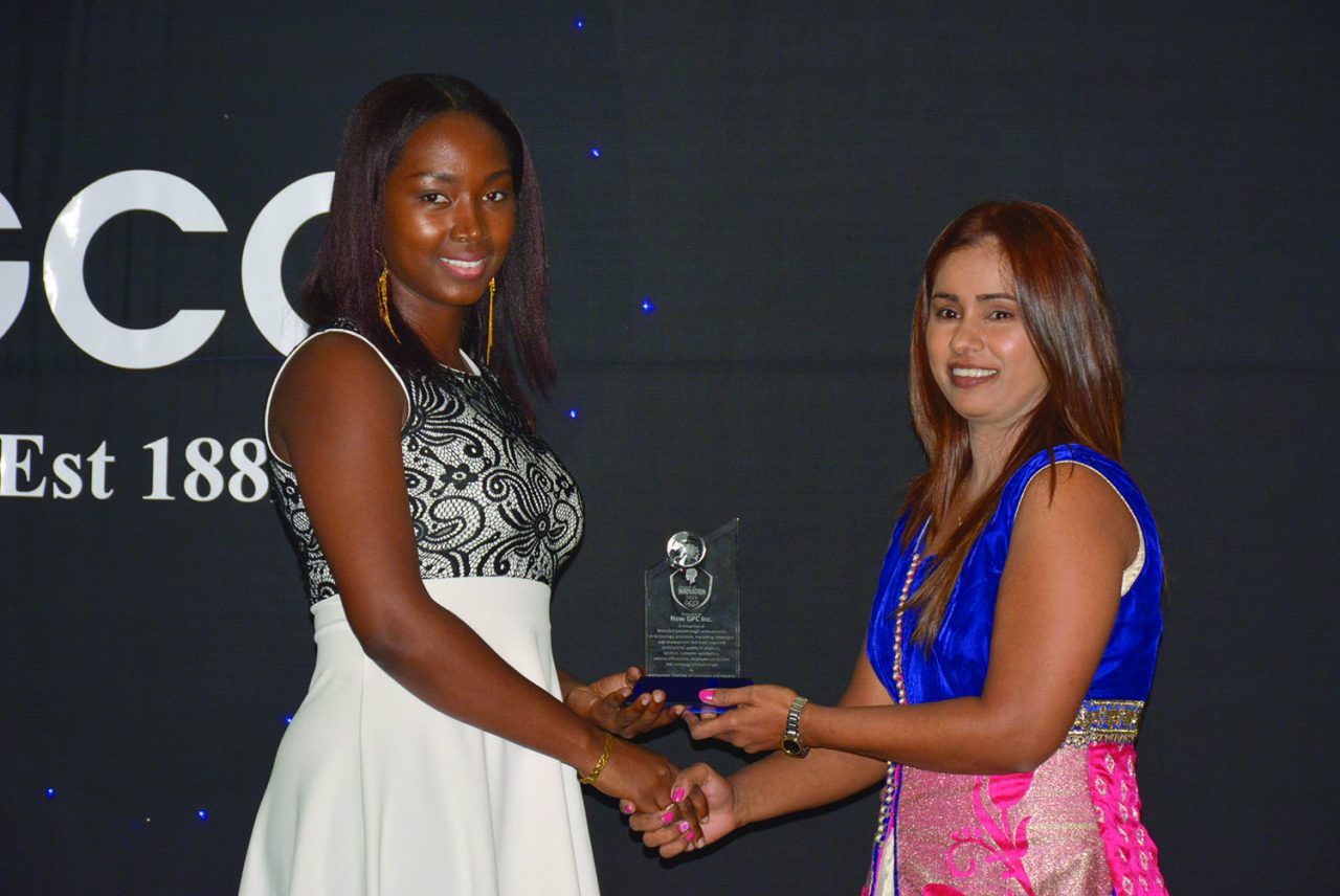 NEW GPC INC cops GCCI innovation award - Guyana Times