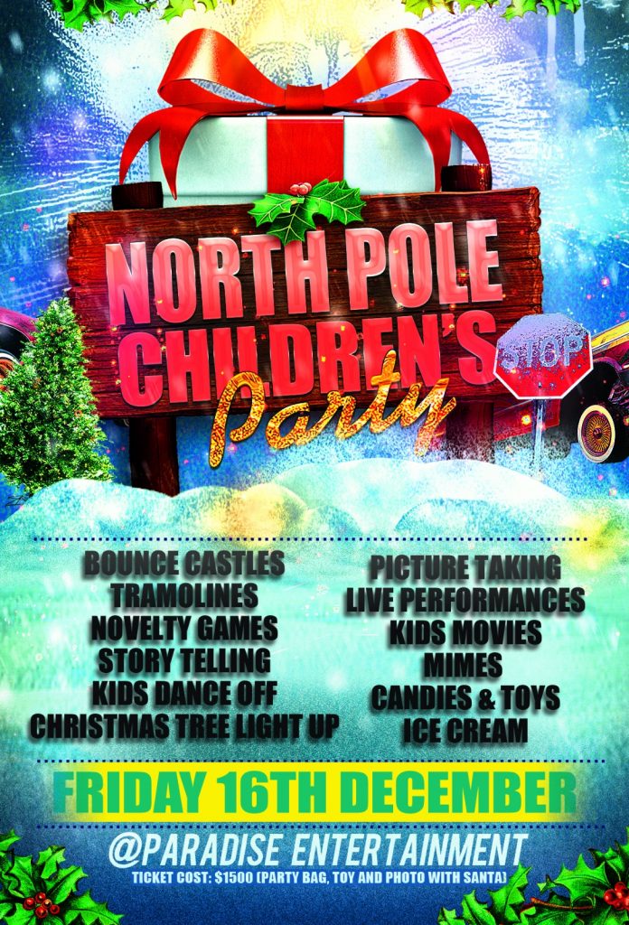 North Pole Children’s Party for Toucan Hall - Guyana Times