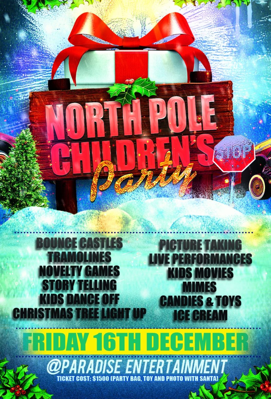 North Pole Children’s Party for Toucan Hall - Guyana Times