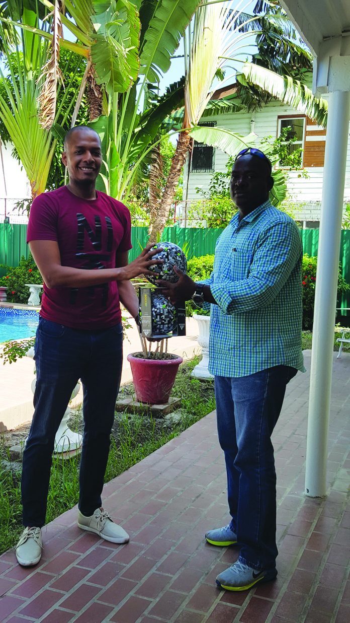 German’s Restaurant assists with futsal development - Guyana Times