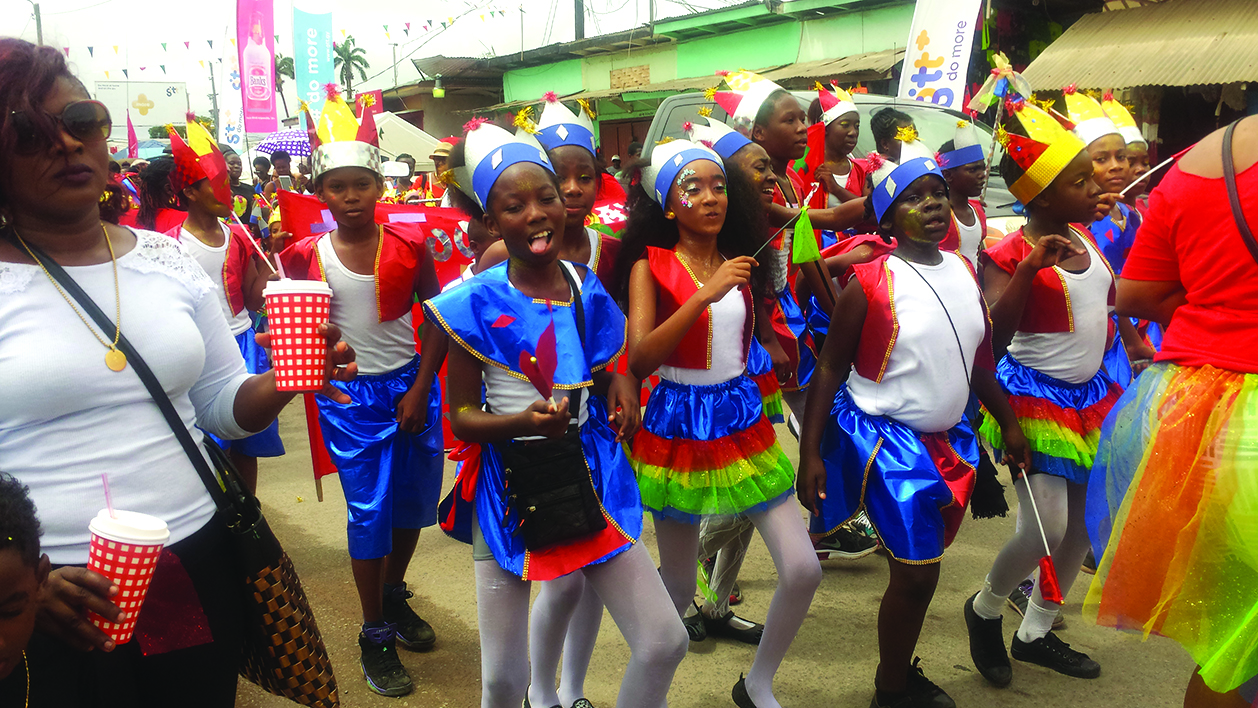Flamboyance displayed at Region 10 Children’s Float Parade - Guyana Times