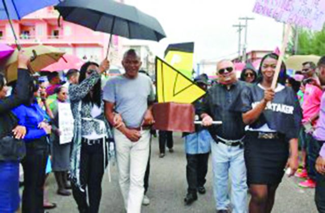 More protests to be held in front of City Hall - Guyana Times