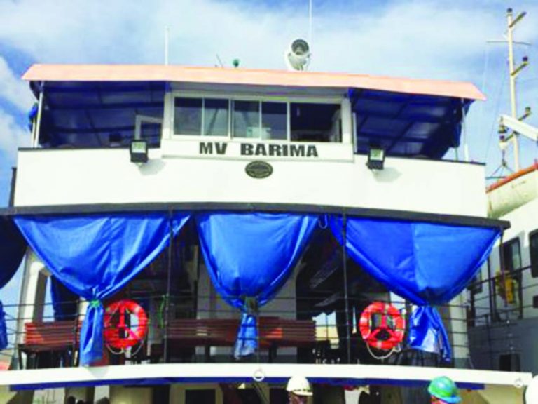 MV Barima makes ‘historic’ shortened trip - Guyana Times