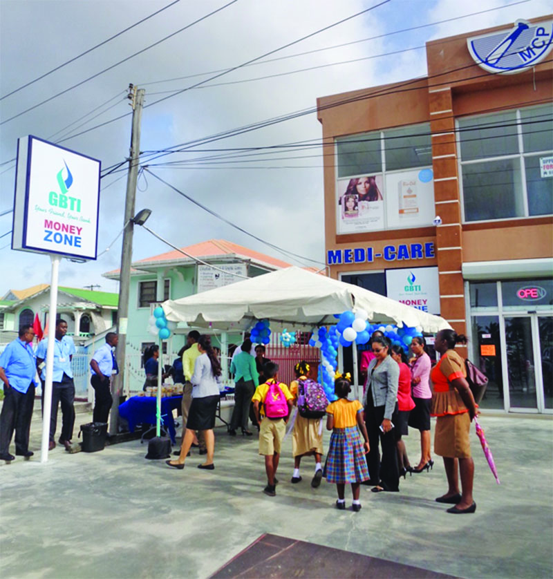 GBTI opens ATM at Mon Repos - Guyana Times