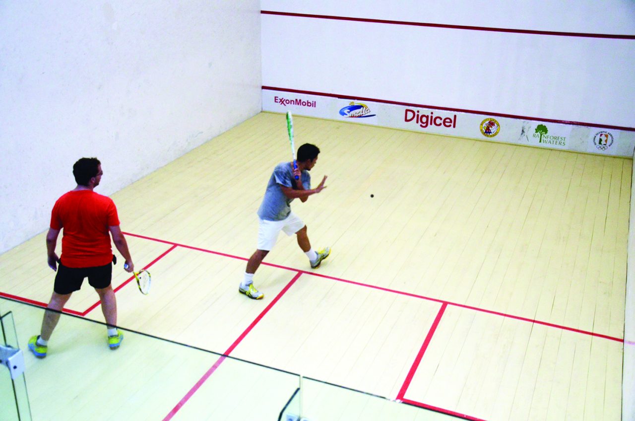 Arjoon continues to impress at Senior Squash Championships - Guyana Times