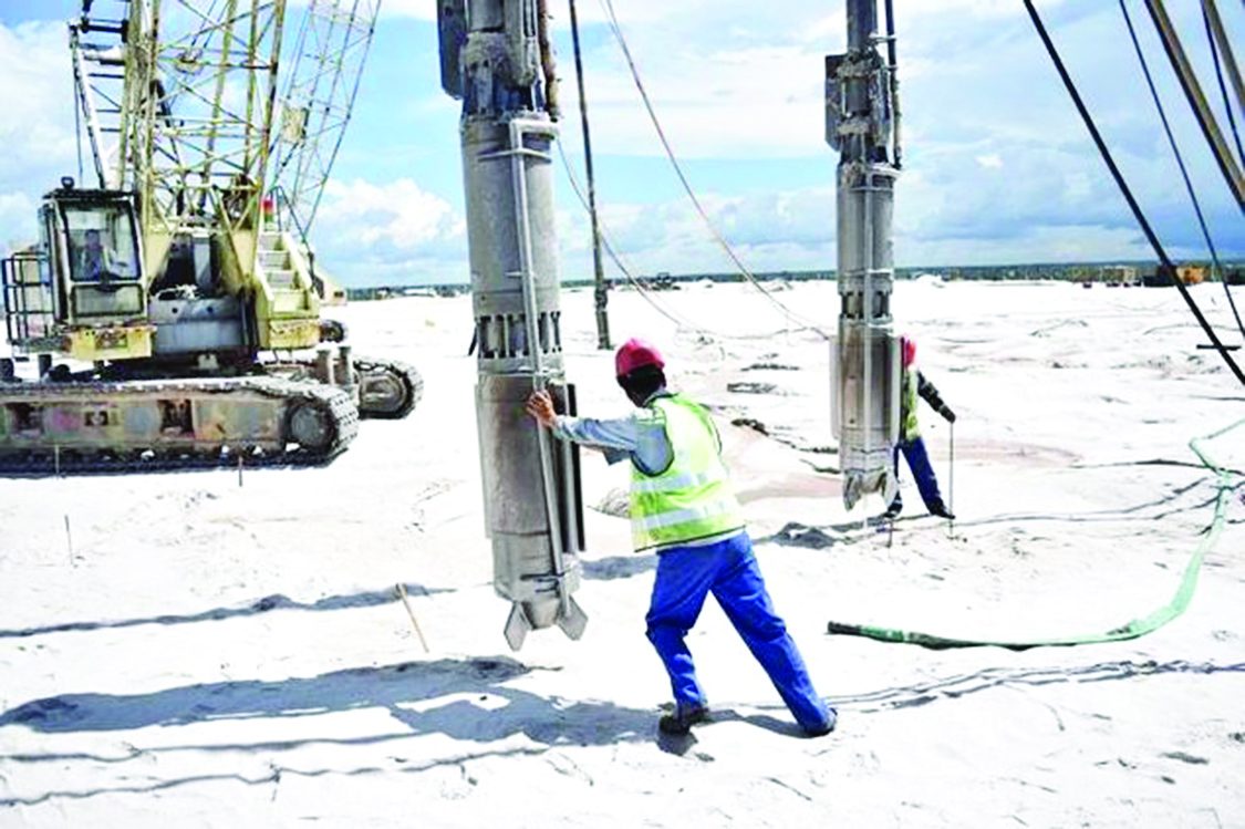 Region 6 businessmen given tour of CJIA expansion project - Guyana Times