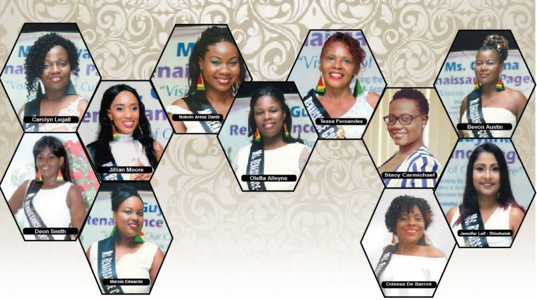 Miss Guyana Renaissance Pageant on this Saturday at the NCC - Guyana Times