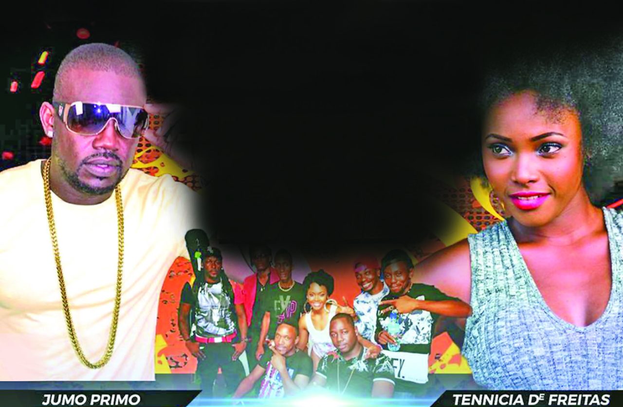 Jumo and the Heatwave Band for “The Strip” on Saturday evening - Guyana ...