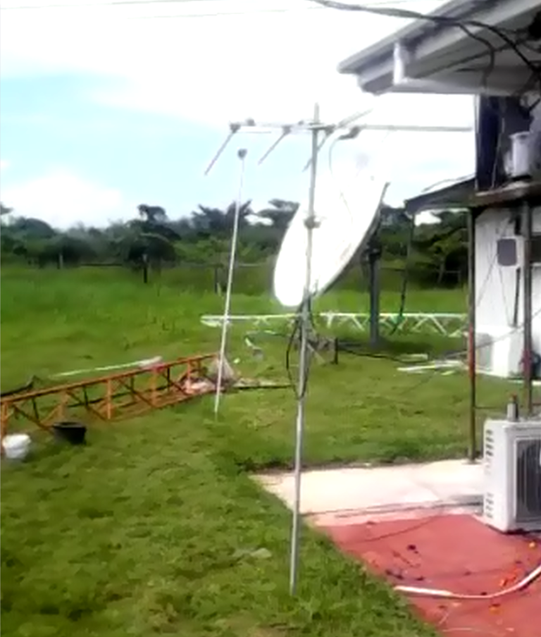 MTV broadcast tower collapses - Guyana Times