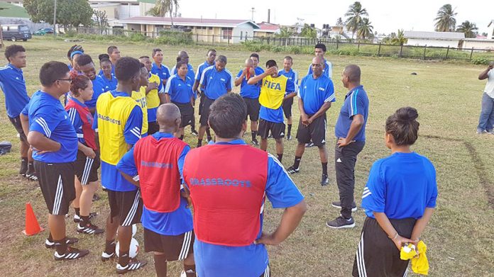 25 complete FIFA Grassroot programme - Guyana Times