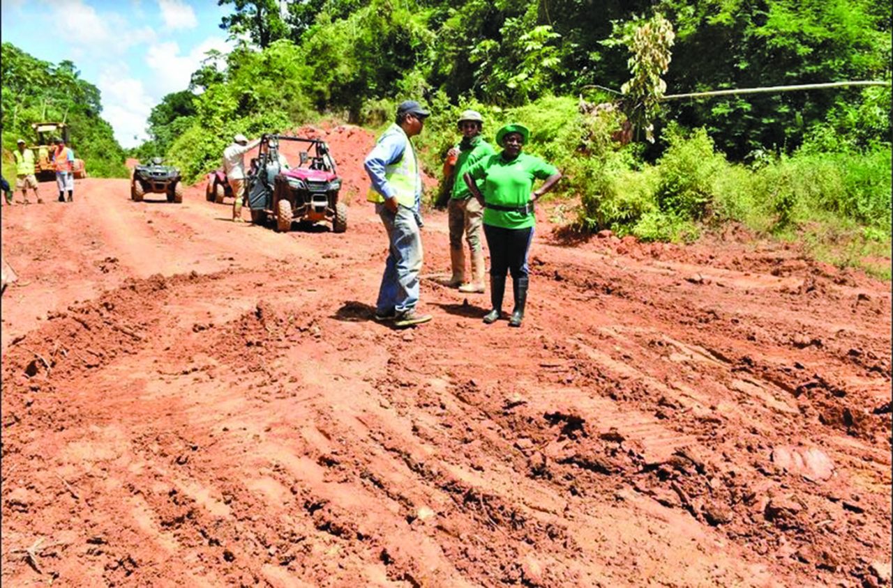 Puruni-Itaballi road works underway - Guyana Times