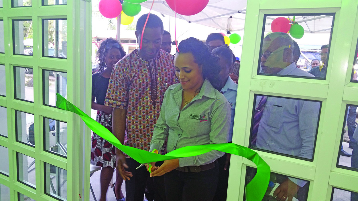 Assuria officially opens branch in Linden - Guyana Times