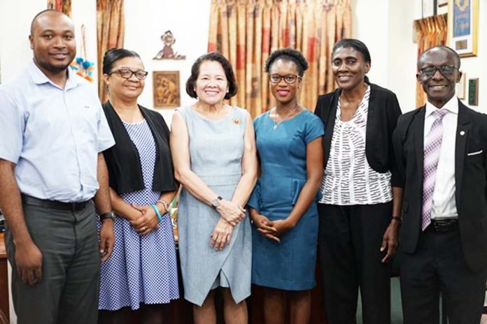 Public Health, PAHO officials meet with First Lady - Guyana Times