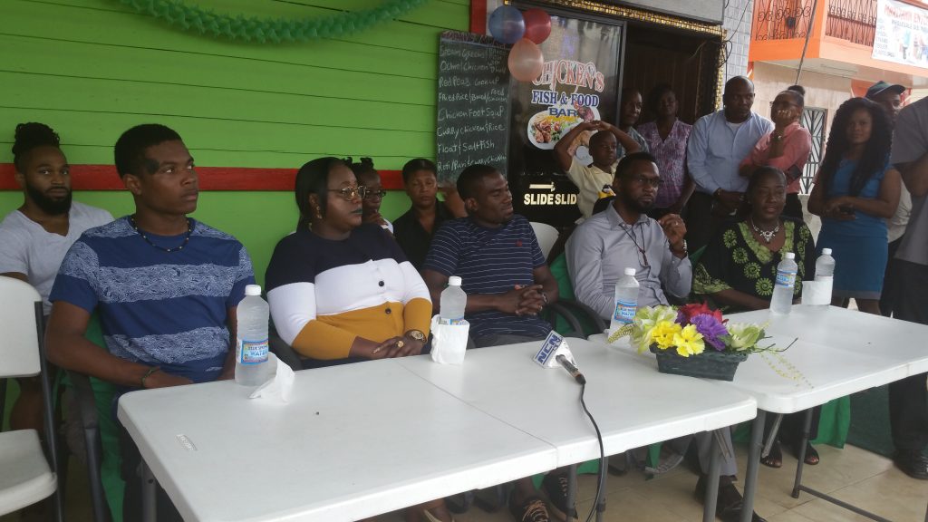 Doris visits Linden - Guyana Times