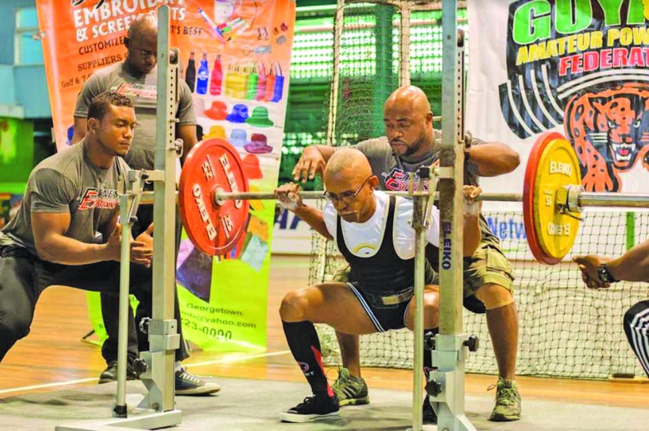Intermediate/Masters powerlifting exposition on Sunday - Guyana Times
