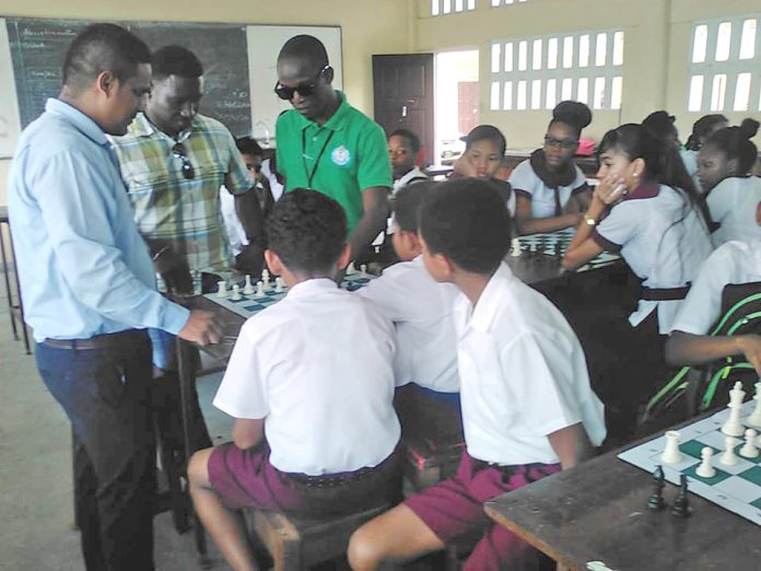 Introductory chess programme spreads to Bartica - Guyana Times
