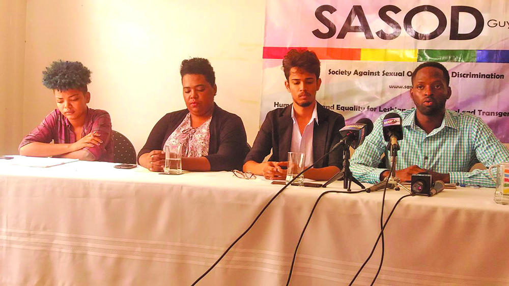 SASOD launches violence against LGBT persons report - Guyana Times SASOD launches violence against LGBT persons report - Guyana Times