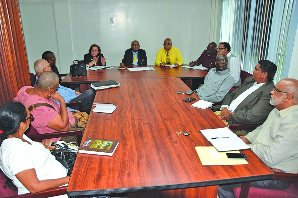ERC commissioners meet with Opposition Leader - Guyana Times