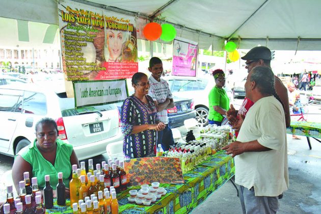 Emancipation exhibition hosted at Stabroek Square - Guyana Times