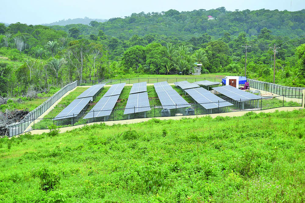 Mabaruma solar farm to be fully operational by month end - Guyana Times