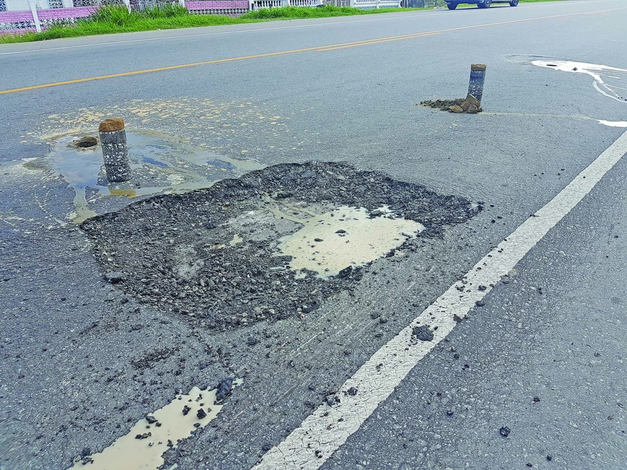 Faulty foundation led to WCD road deterioration - Guyana Times