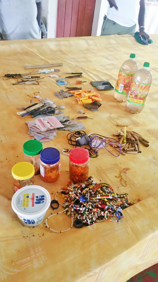 Improvised weapons found during Mazaruni Prison raid - Guyana Times