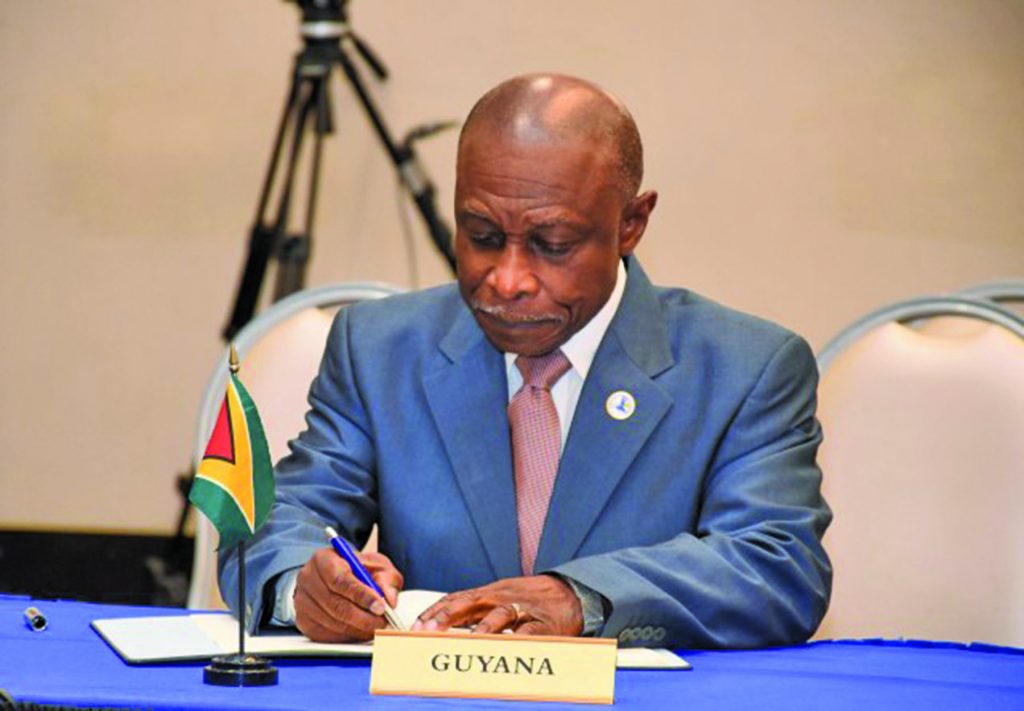 UK citizen Carl Greenidge now Guyana’s acting PM - Guyana Times