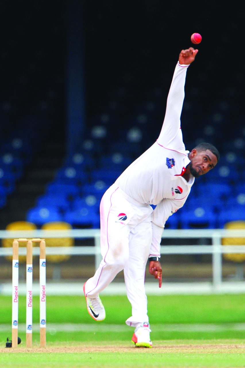 Bryan Charles’ 5-fer stalls England batting on day 1 - Guyana Times