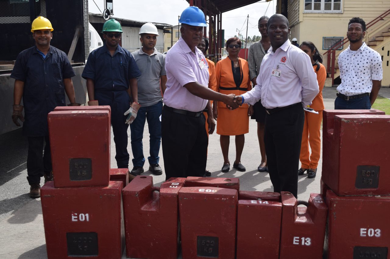 GNBS sub-office can now verify rice mill scales - Guyana Times