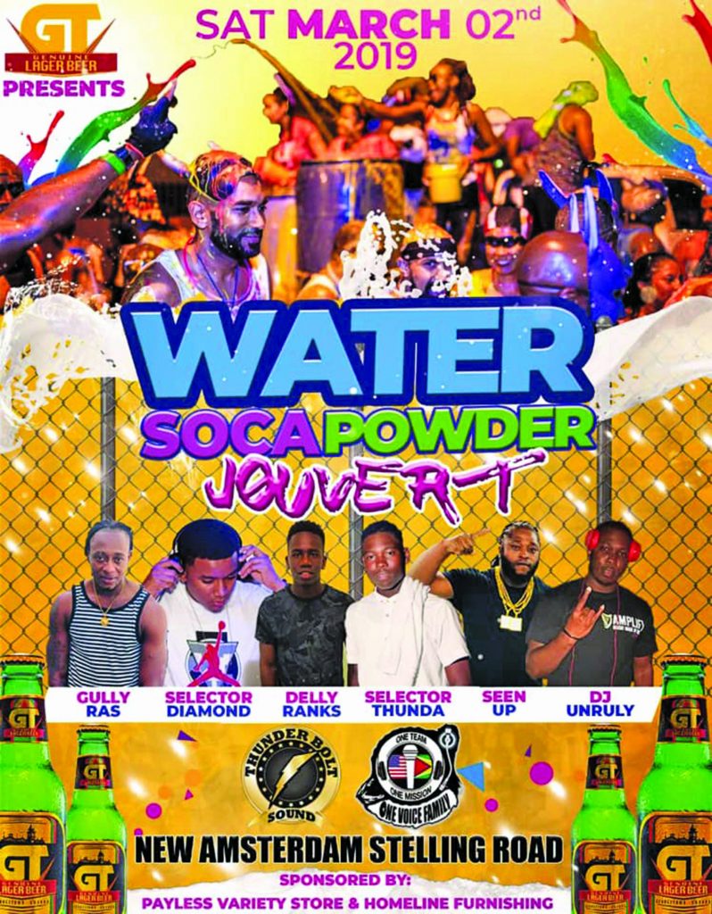 Water Soca powder jouvert - Guyana Times