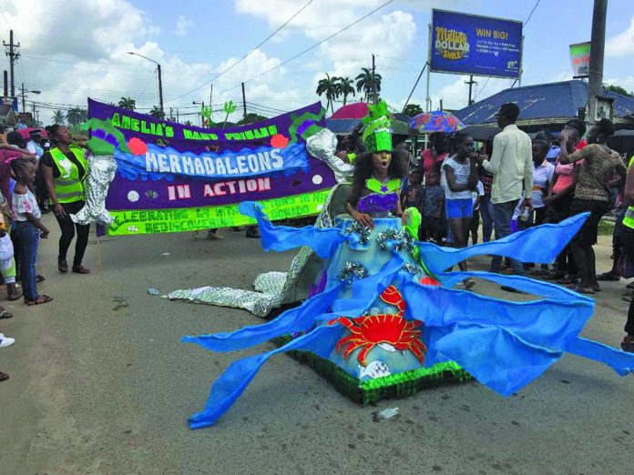 Folklores in Guyana displayed during Region 10 float parade - Guyana Times