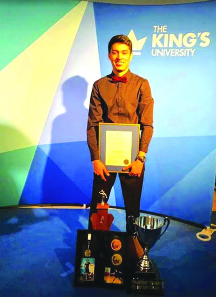 Ramdhani rewarded for outstanding performances - Guyana Times