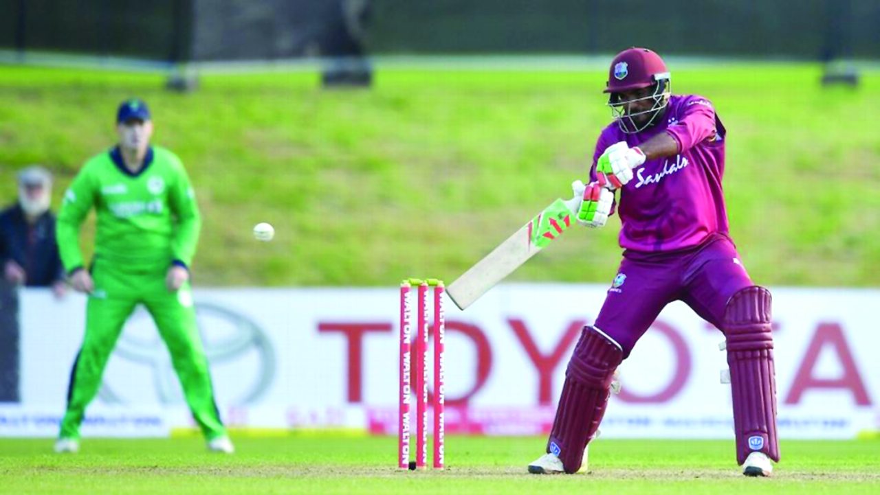 Ambris’ maiden century highlights West Indies record chase - Guyana Times