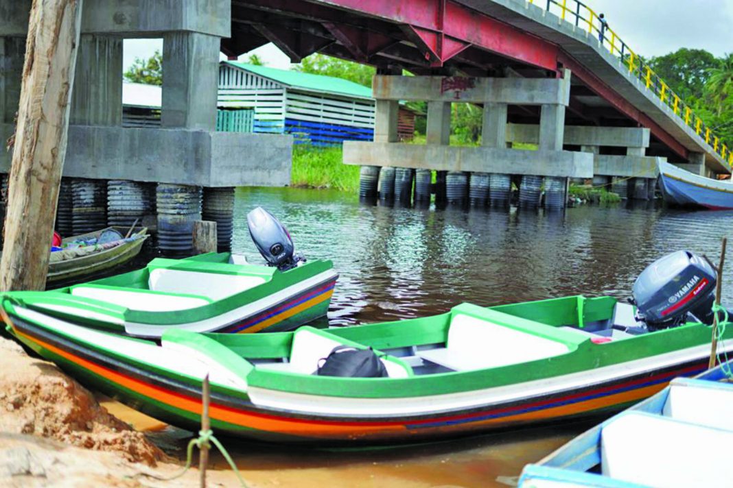 Moruca sub-district gets donation of boats, engines - Guyana Times
