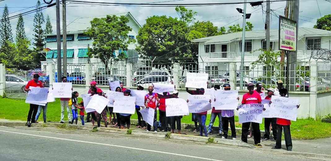 Massive protests demanding elections held countrywide - Guyana Times