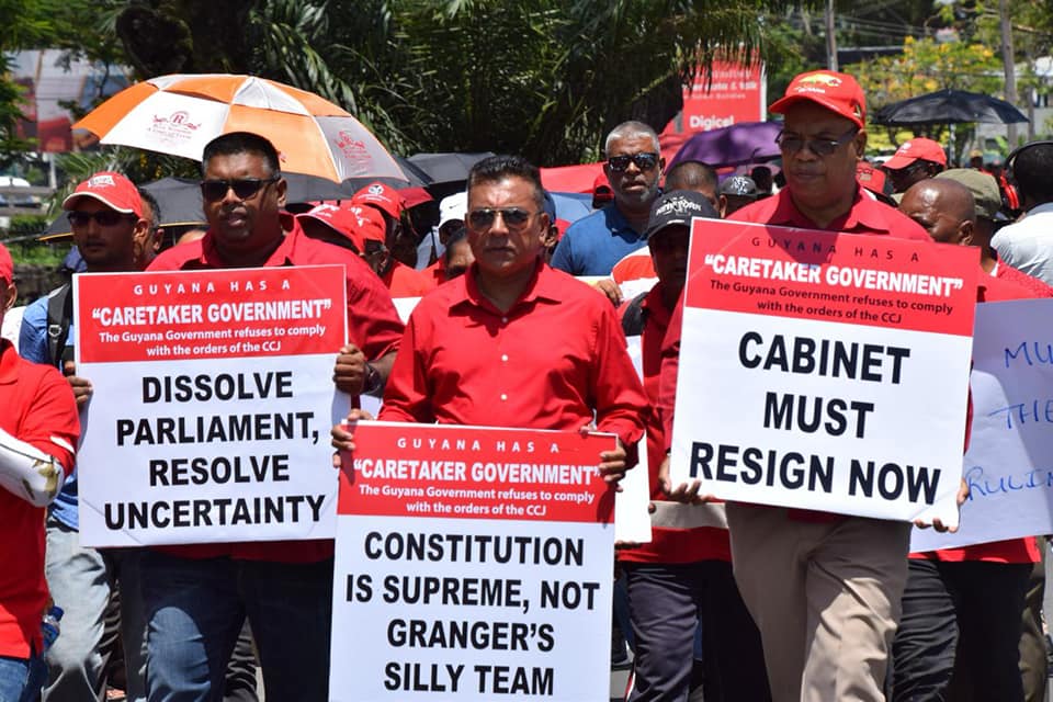 Another massive protest held to demand President, Cabinet’s resignation ...