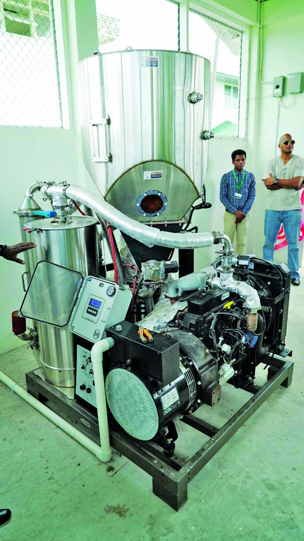 Gasifier at UG to help reduce carbon footprint - Guyana Times