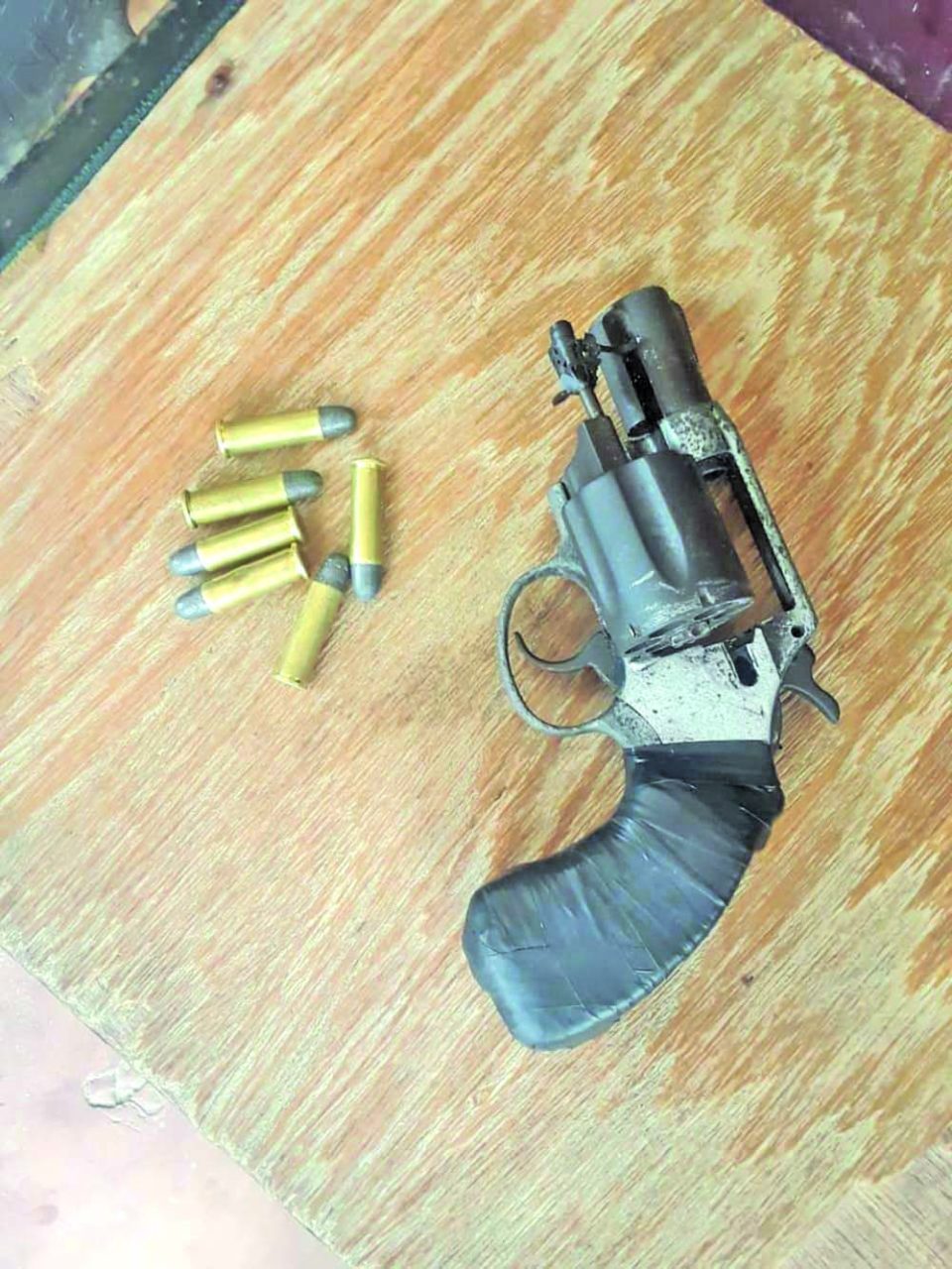 Man nabbed with unrecognisable serial number gun - Guyana Times