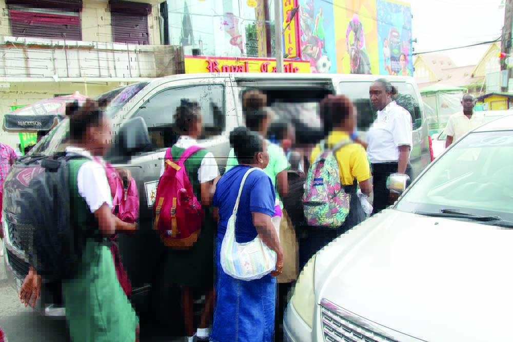 Over 200 students caught loitering at minibus parks - Guyana Times