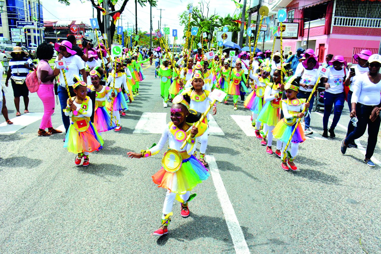 Spectators filled city streets for Children’s Float Parade - Guyana Times