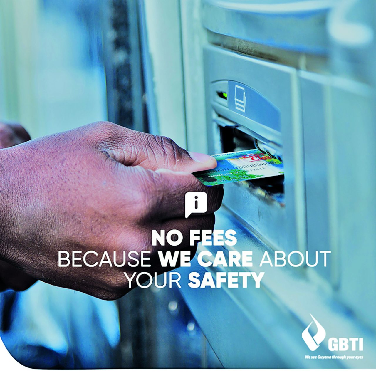 GBTI waives ATM and Point of Sale fees - Guyana Times