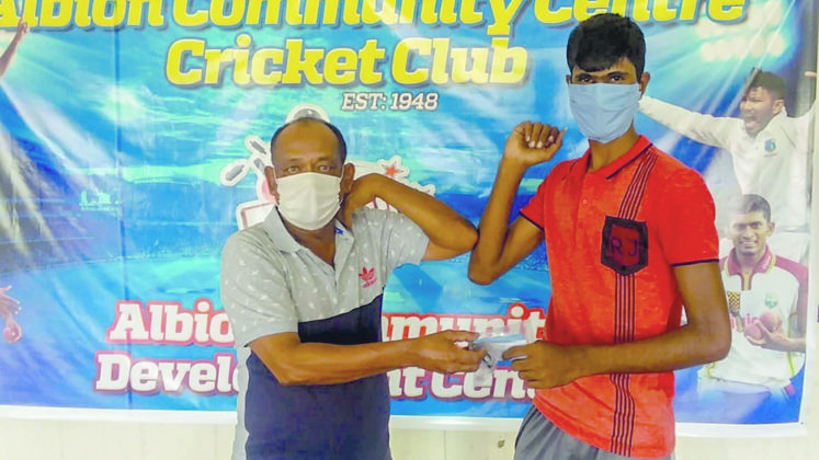 "Stay fit at home", ACCC Secretary Omarnauth Outar urges cricketers ...