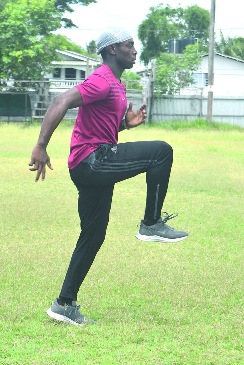 Deron Roberts has eyes set on success - Guyana Times