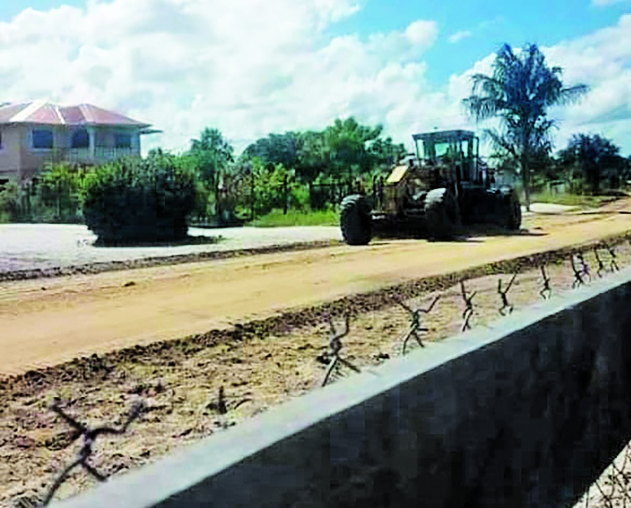 Lima Sands’ main access road finally upgraded - Guyana Times