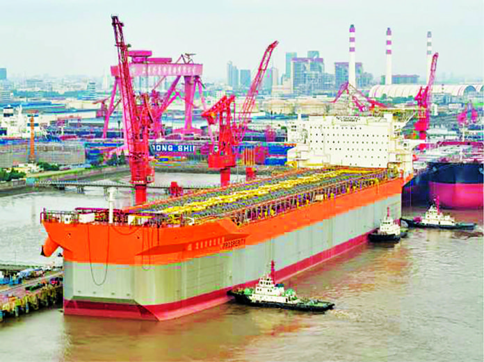 Liza Prosperity hull delivered - Guyana Times