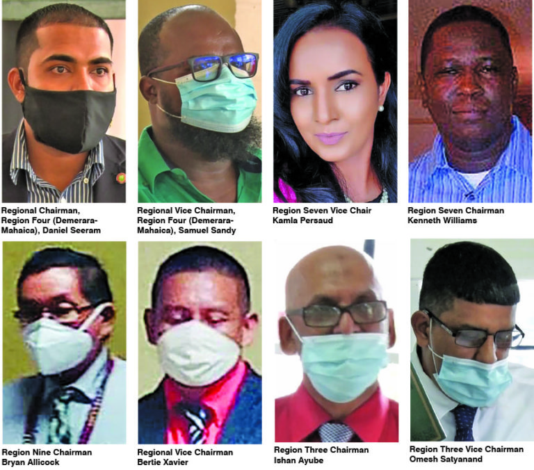 New Regional Chairs and Vice Chairs elected - Guyana Times